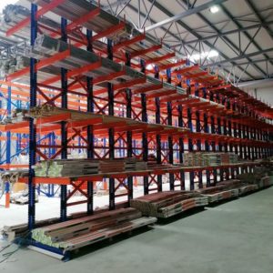 CANTILEVER RACKING SYSTEM UNTUK WAREHOUSE PABRIK - RAK GUDANG BESI ...