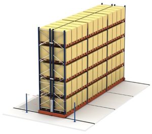 ADJUSTABLE, MOVABLE & SLIDING PALLET RACKING SYSTEMS