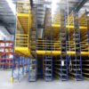 MULTI TIER RACKING SYSTEM - RAK GUDANG BESI SUSUN SIKU LUBANG - RAK ...