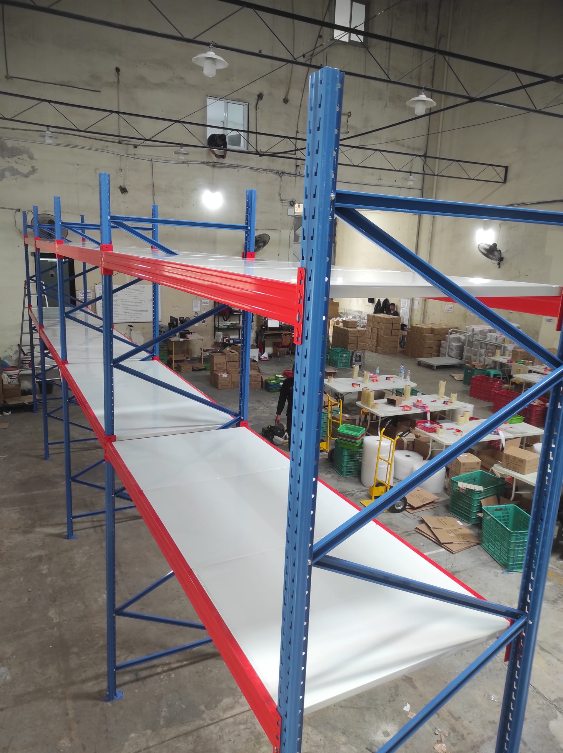 RAK GUDANG HEAVY DUTY TIPE RR-1000 DI PENJARINGAN JAKARTA UTARA