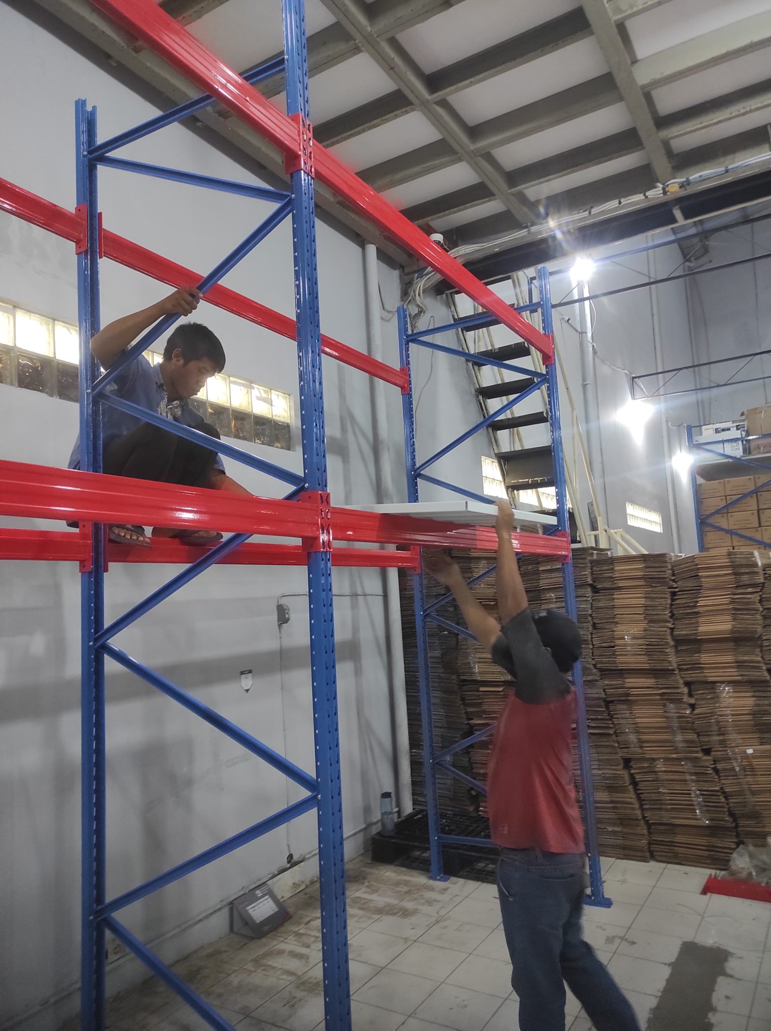 RAK GUDANG HEAVY DUTY / RAK WAREHOUSE BESAR TIPE RR-1000 PIK JAKARTA UTARA