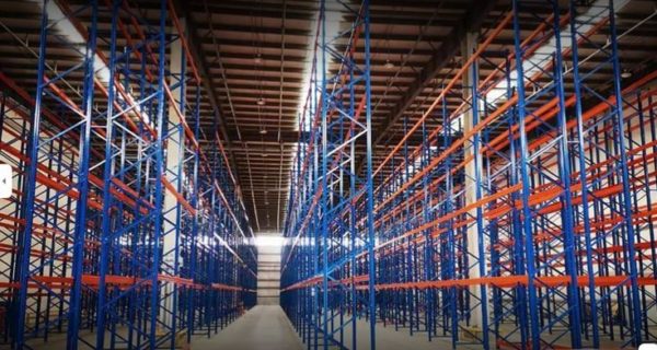 RAK BESI GUDANG PABRIK UKURAN BESAR KAPASITAS 2 TON / LEVEL