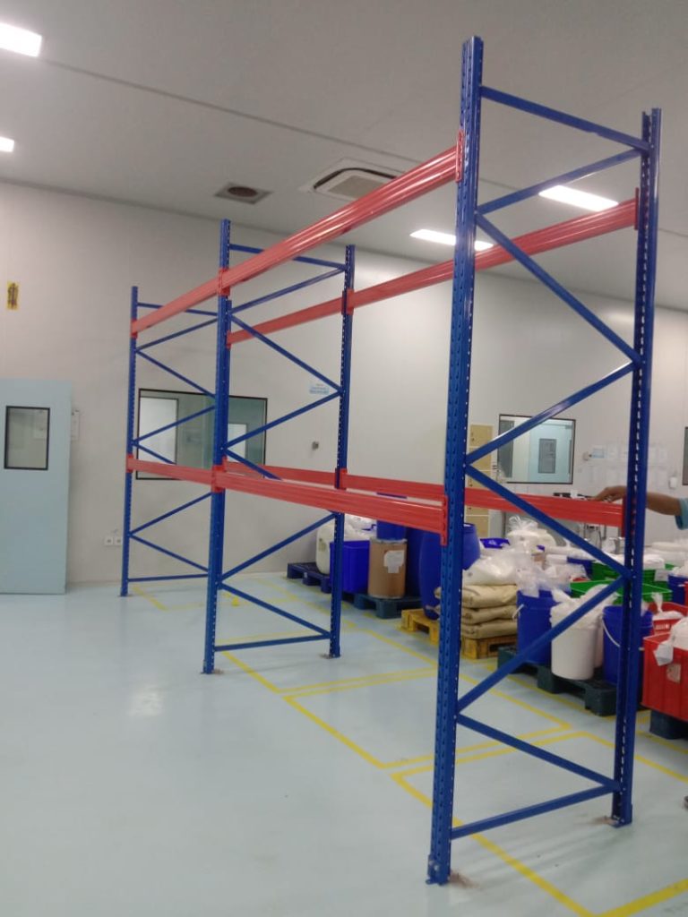 RAK BESI GUDANG UKURAN BESAR BEBAN 2 TON / LAYER TIPE RR2000