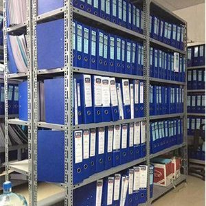 RAK DOKUMEN KANTOR DARI BESI SIKU LUBANG TIPE JN-40 RAJARAK