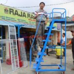 TANGGA DORONG GUDANG / WAREHOUSE LADDER TIPE TDG-AZ